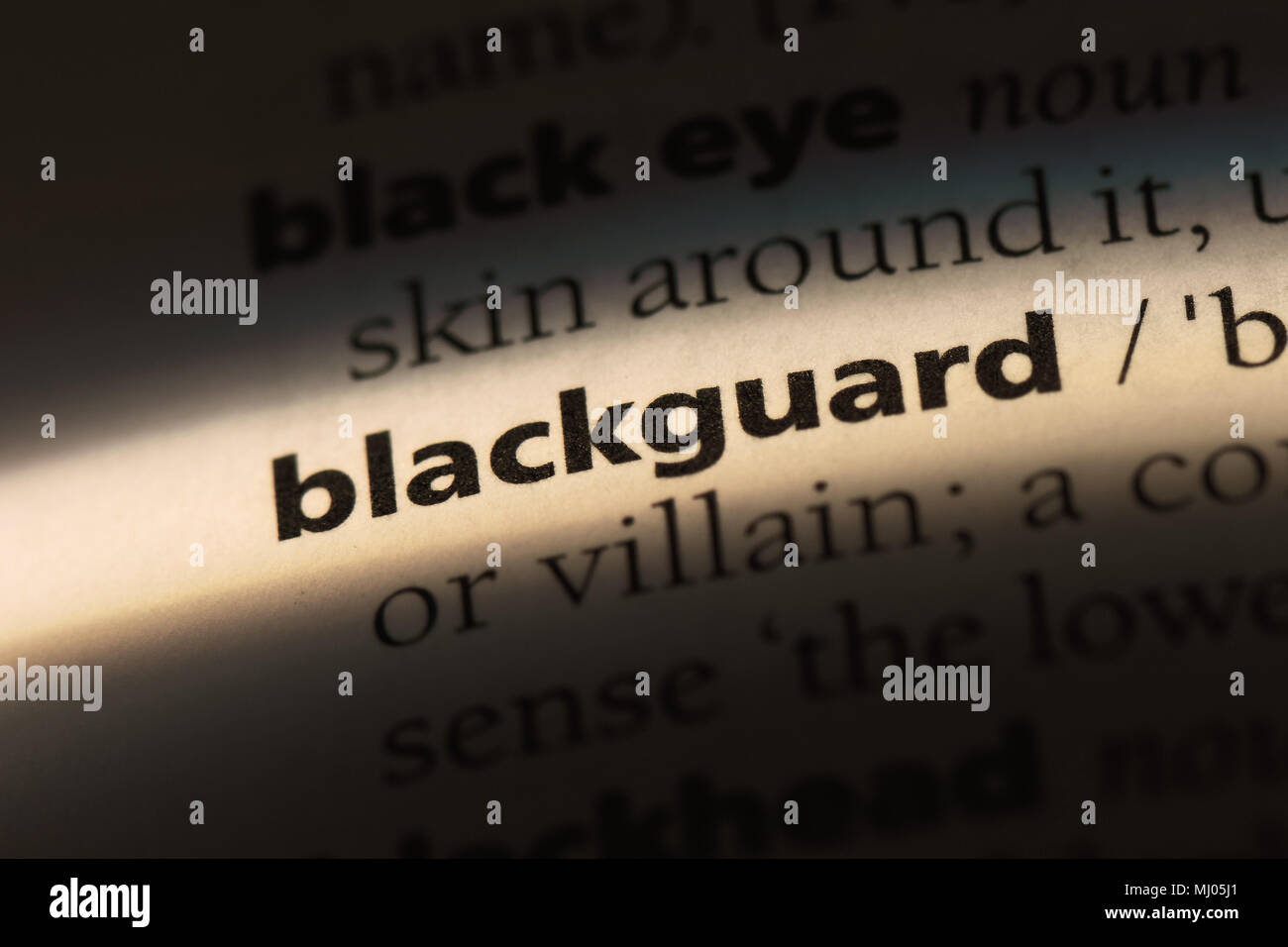 Blackguard hi-res stock photography and images - Alamy