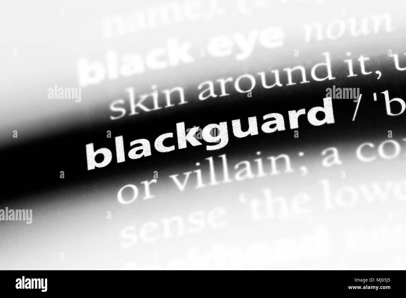 Blackguard hi-res stock photography and images - Alamy