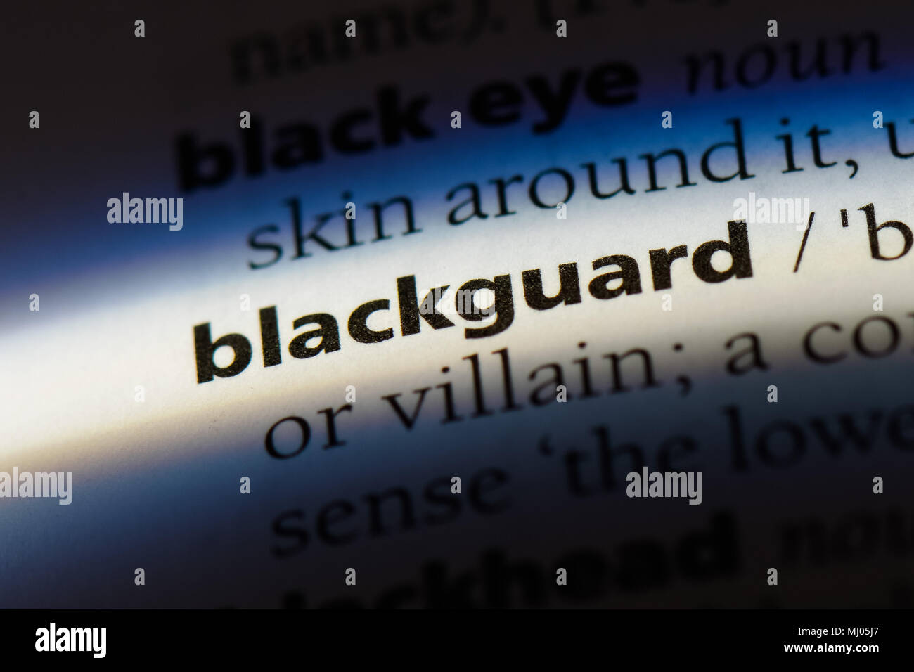Blackguard hi-res stock photography and images - Alamy
