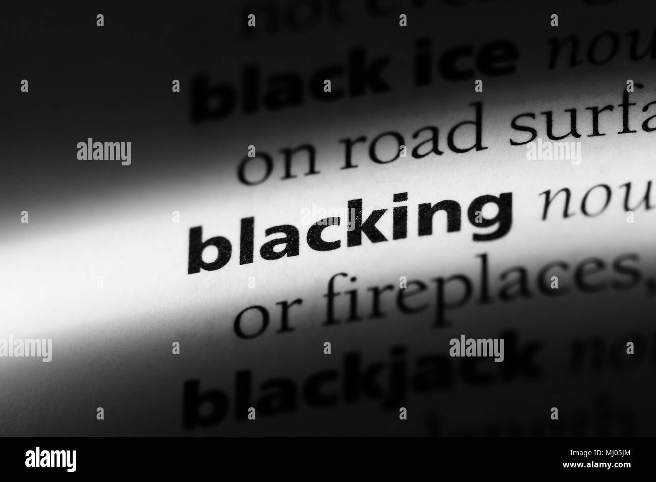 Blacking up hi-res stock photography and images - Alamy