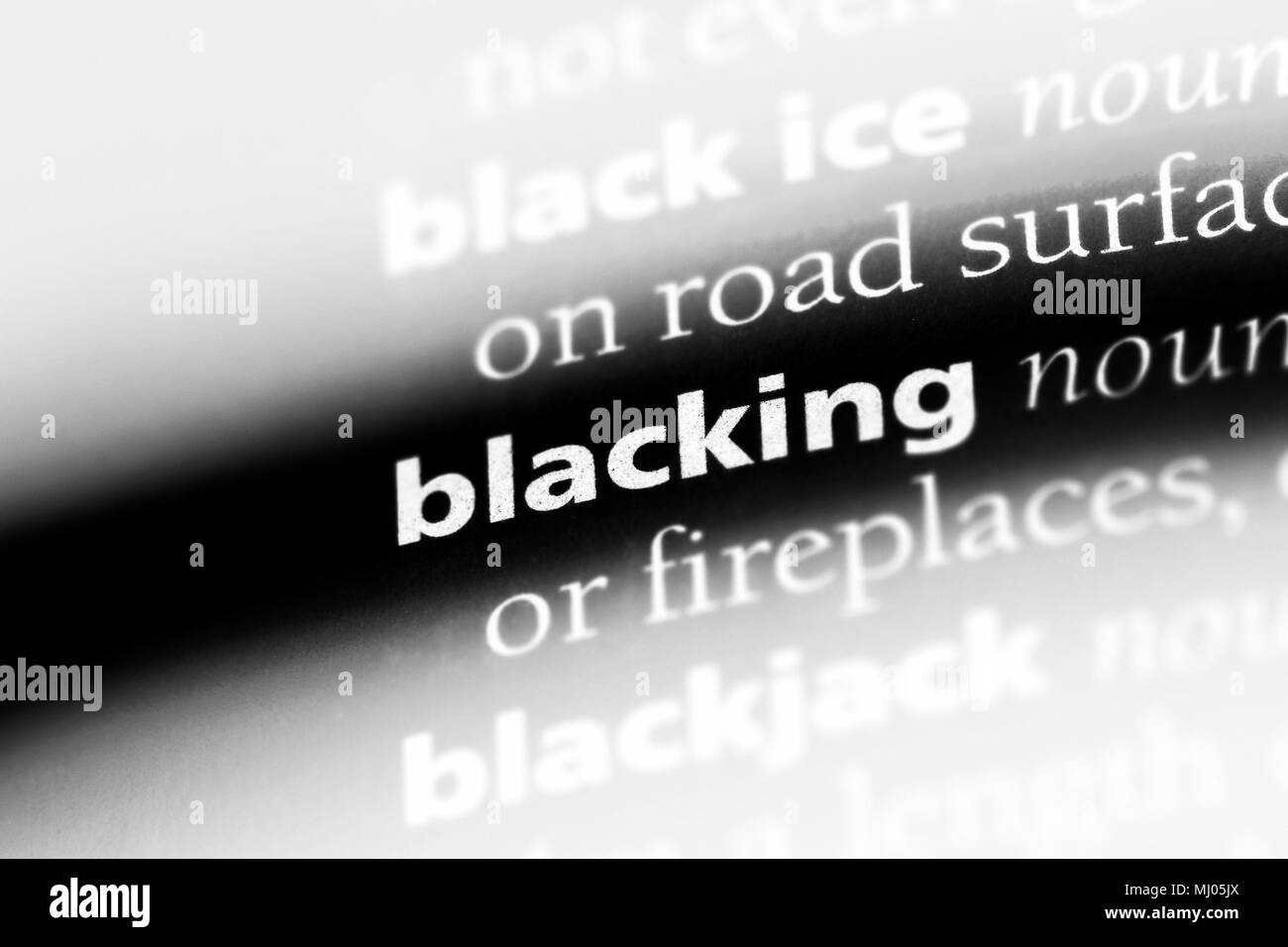 Blacking up hi-res stock photography and images - Alamy