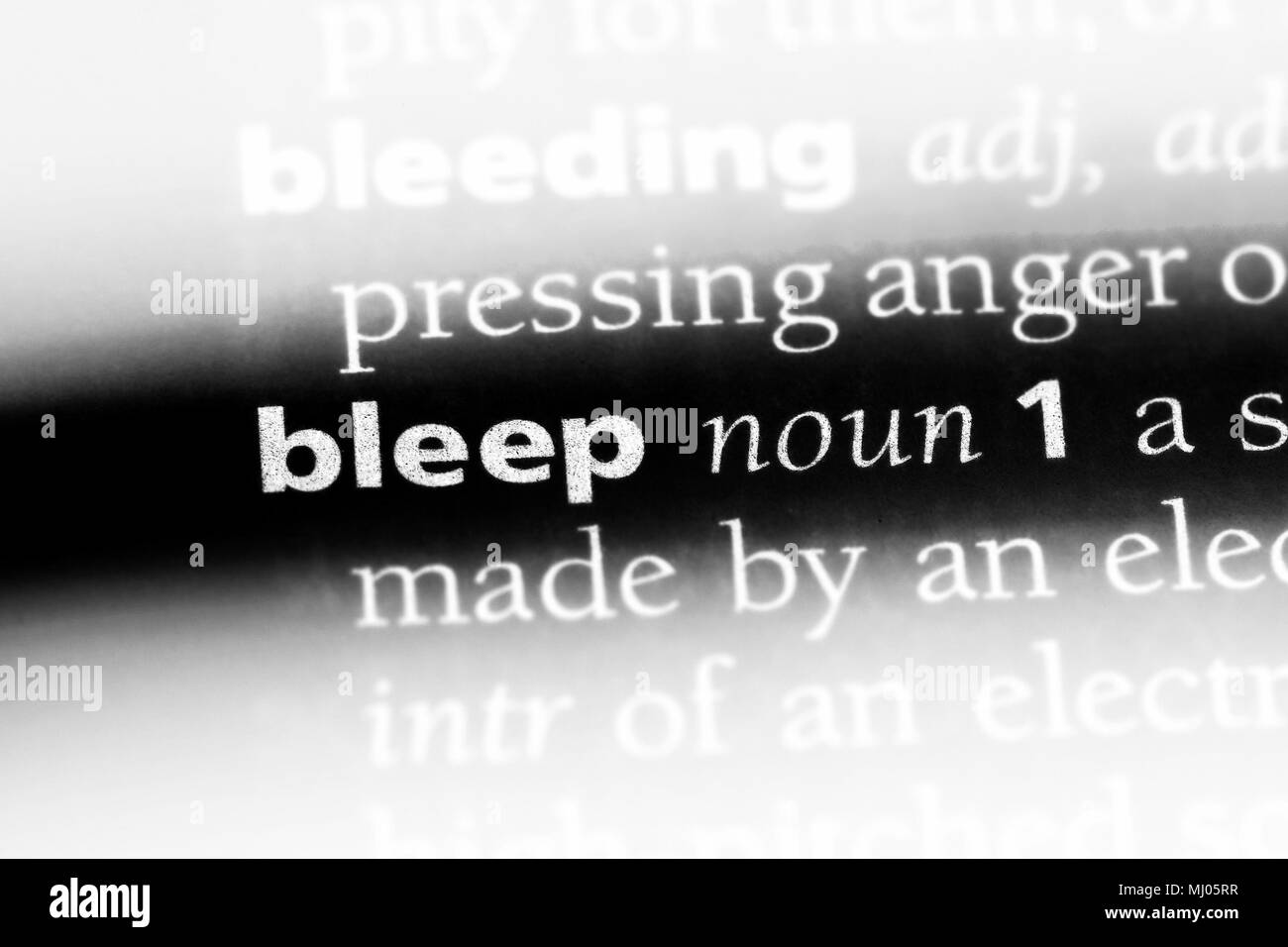 Bleep hi-res stock photography and images - Alamy