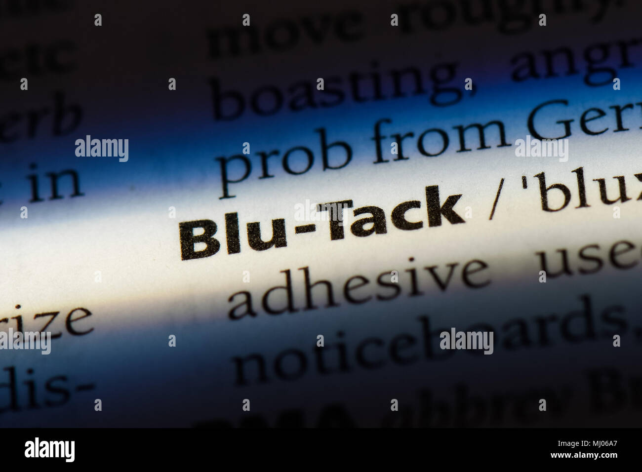Blu tack hi-res stock photography and images - Alamy
