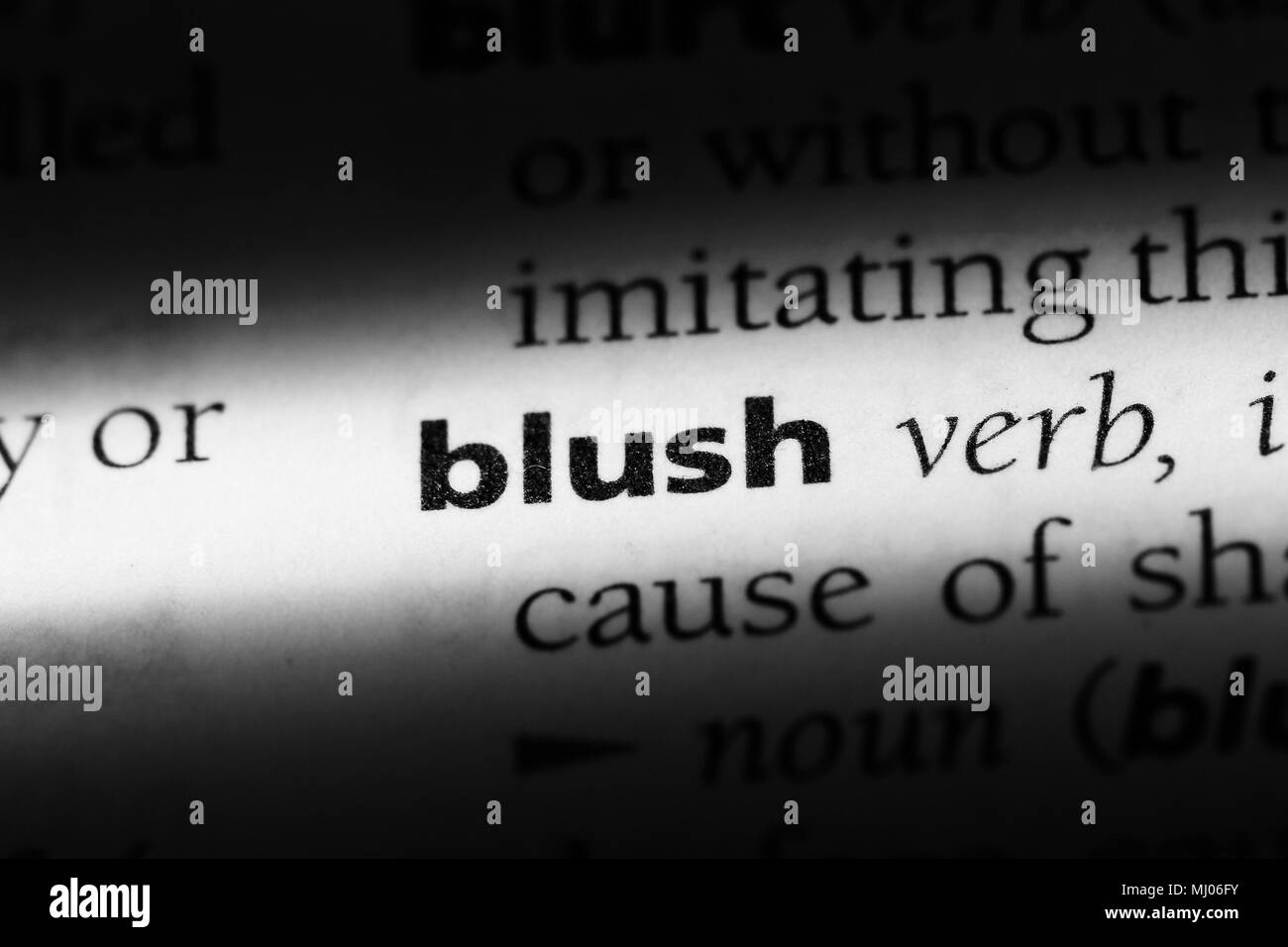 Blush Word Definition at Barbara Ridgley blog