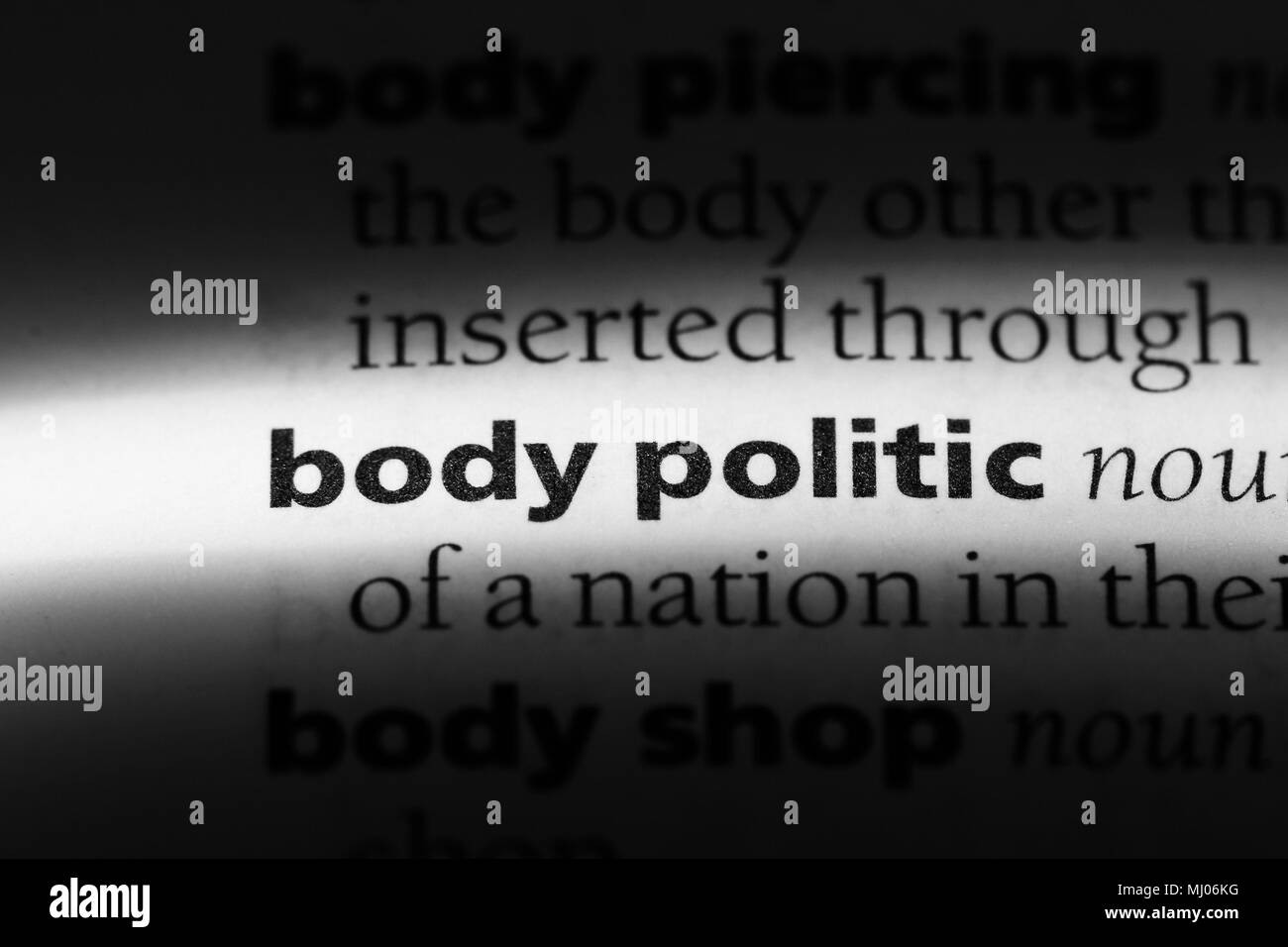 Body politic hi-res stock photography and images - Alamy