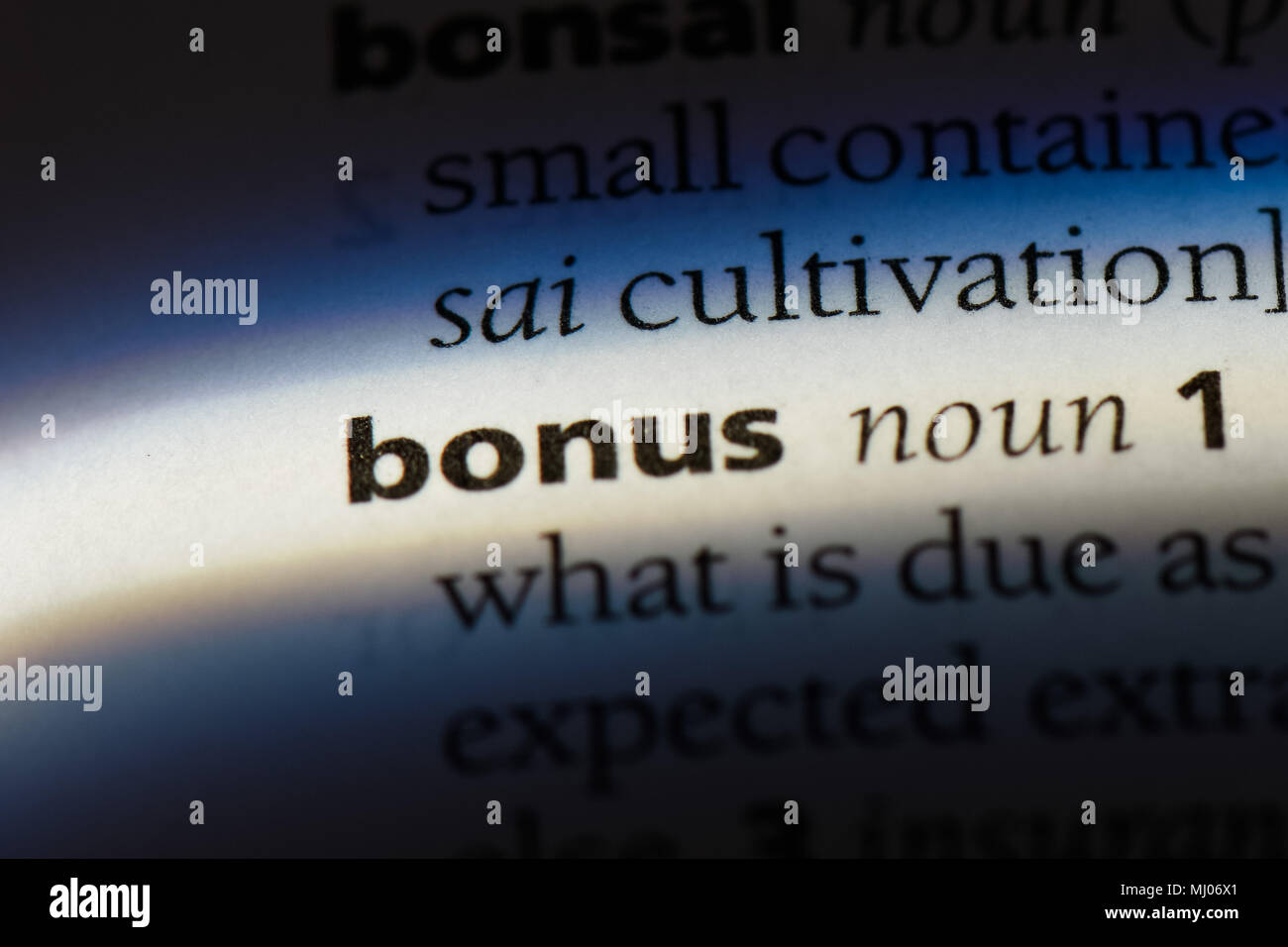 Bonus book hi-res stock photography and images - Alamy