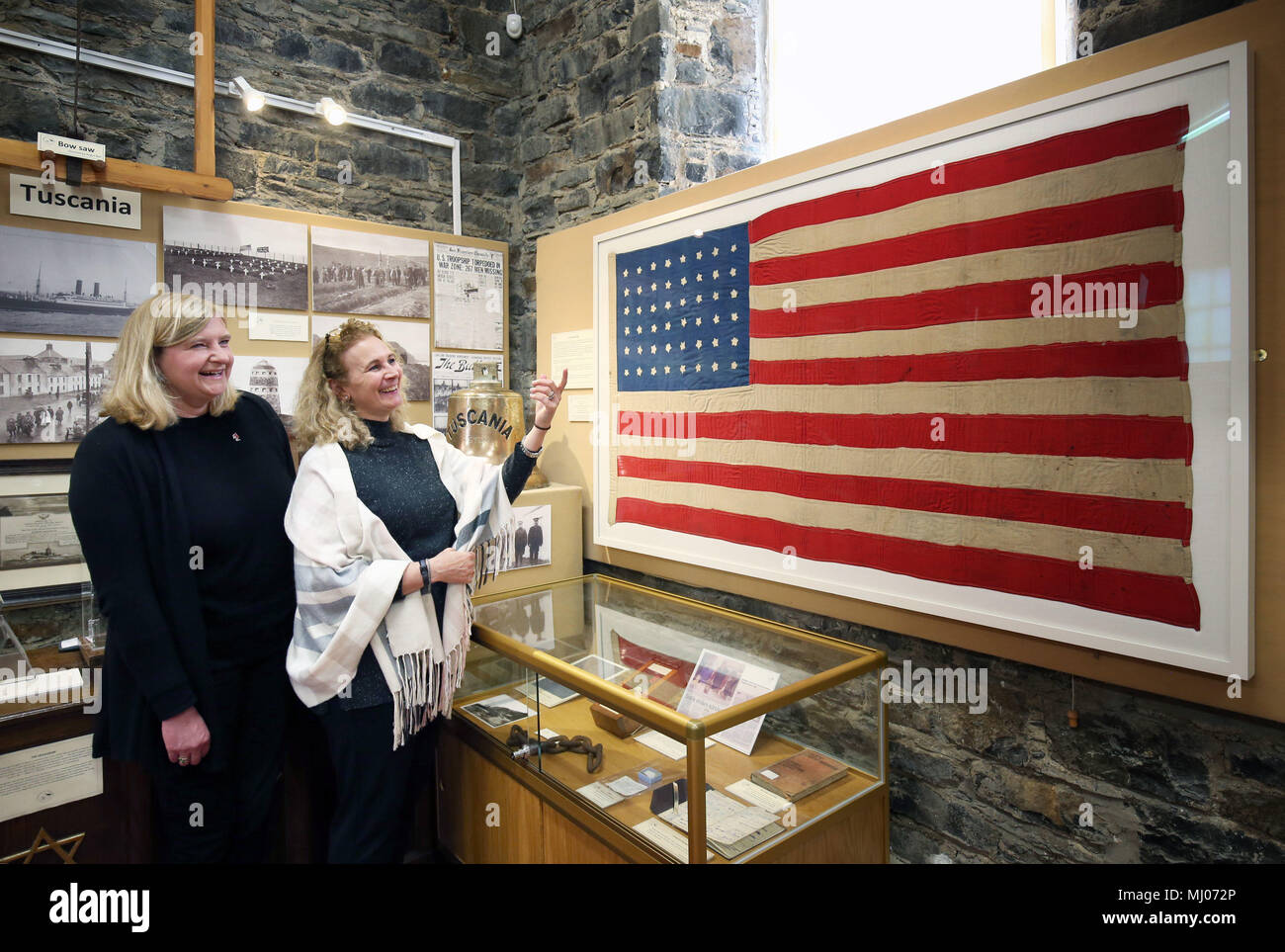 EMBARGOED TO 0001 FRIDAY MAY 4 Jenni Minto, from the Museum of Islay ...