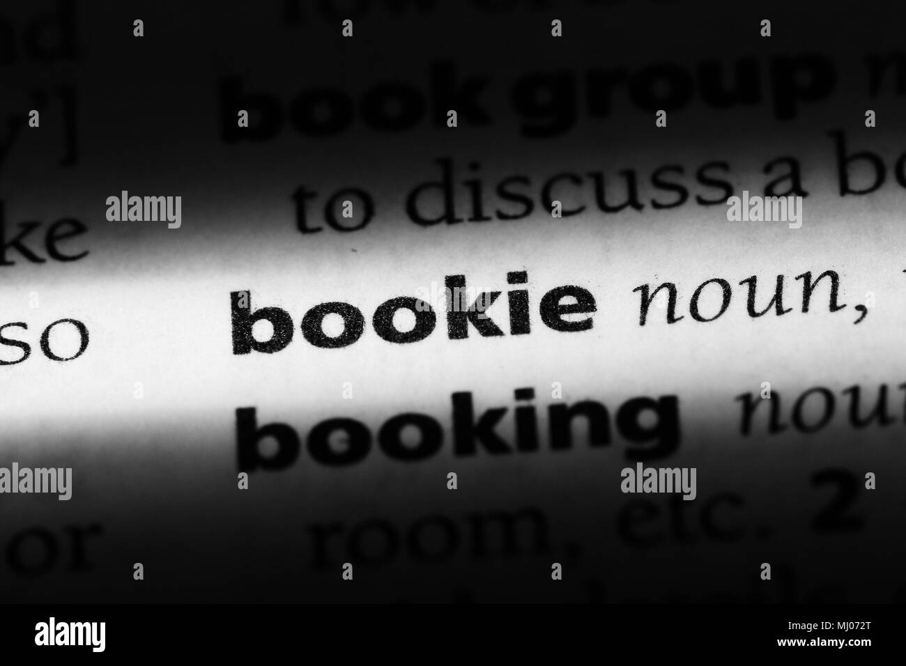 Bookie Black and White Stock Photos & Images - Alamy