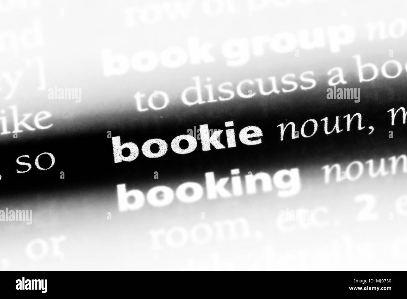 Bookie Black and White Stock Photos & Images - Alamy