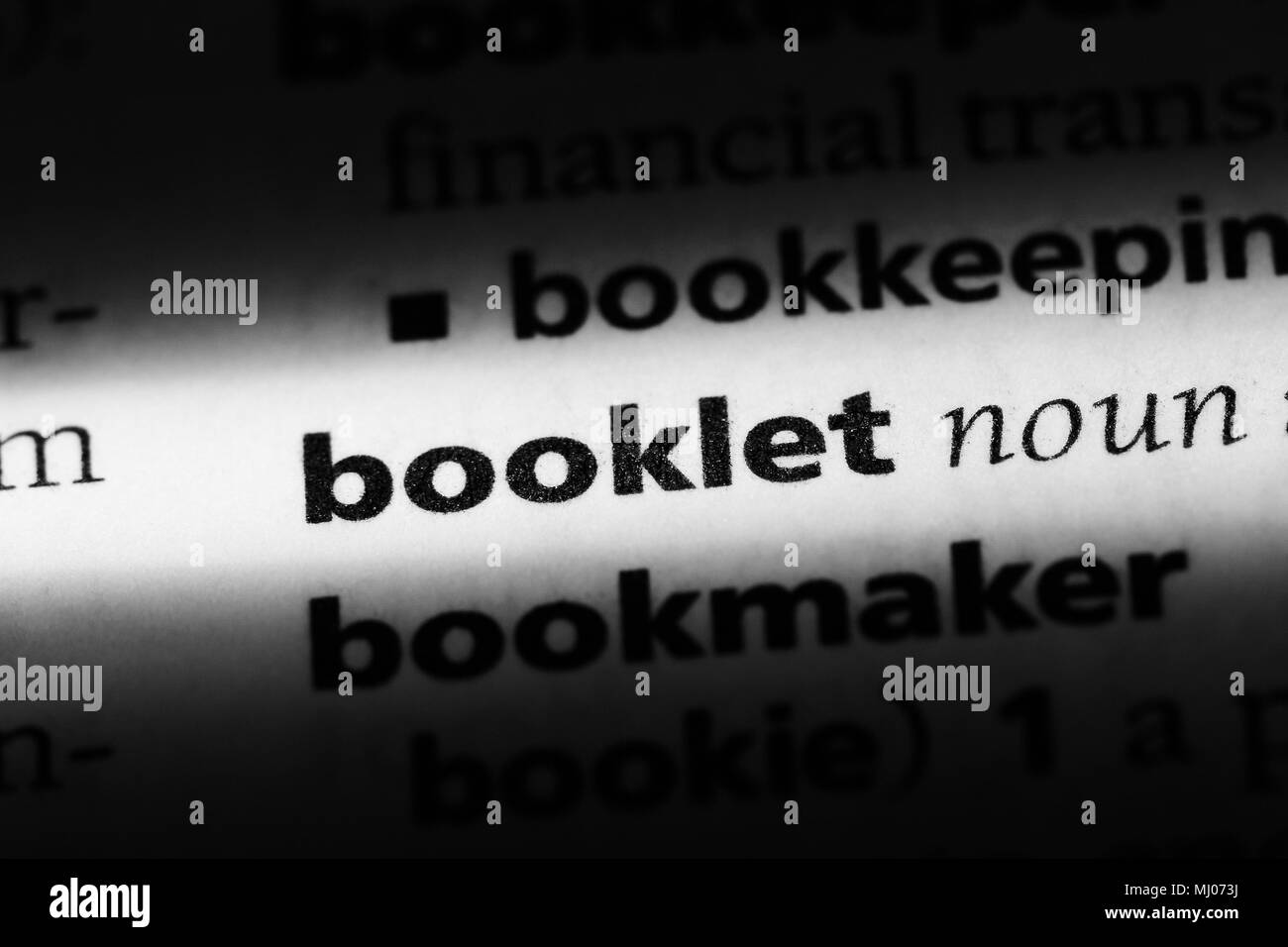 English booklet Black and White Stock Photos & Images - Alamy