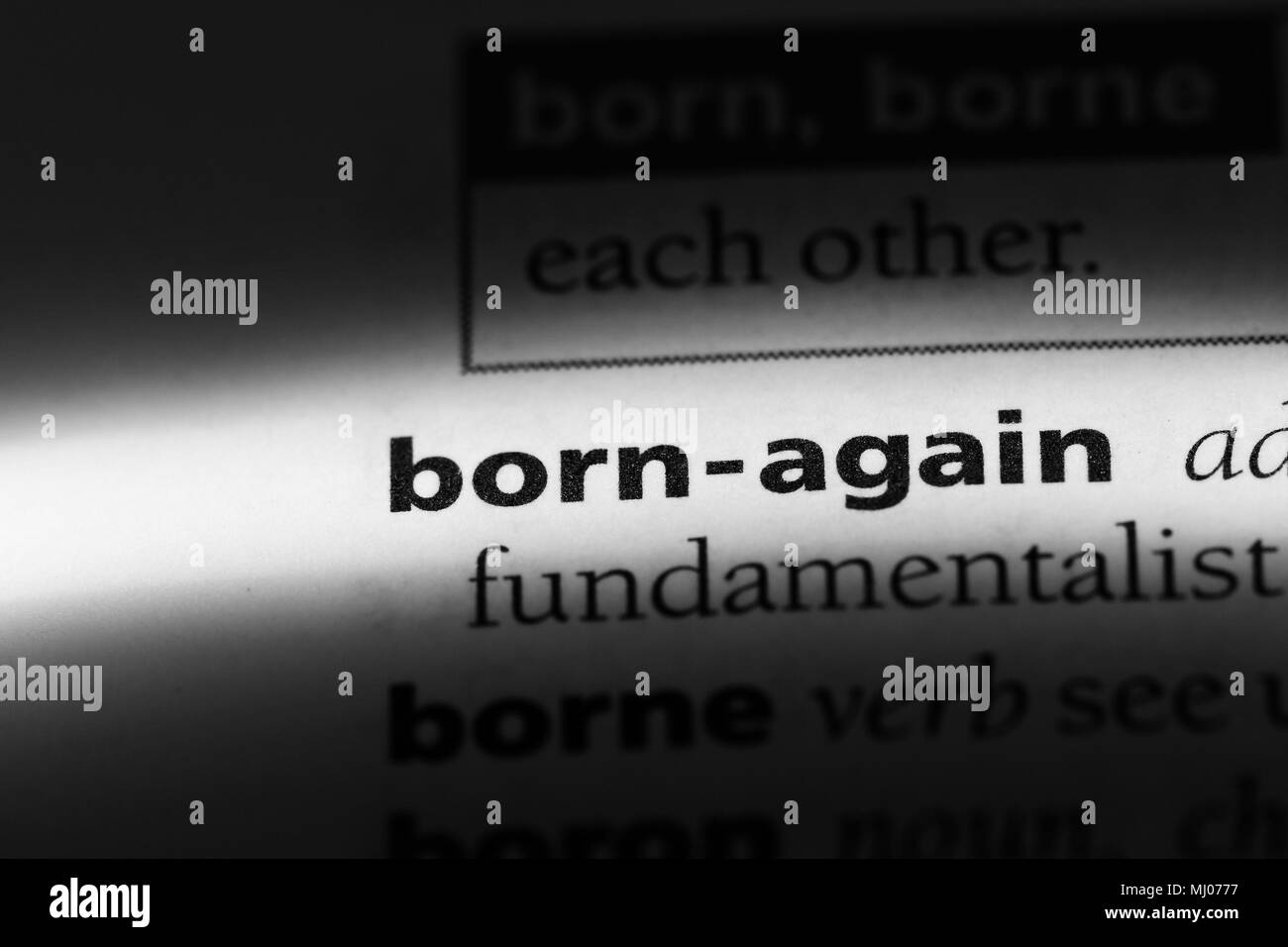 Born again book hi-res stock photography and images - Alamy