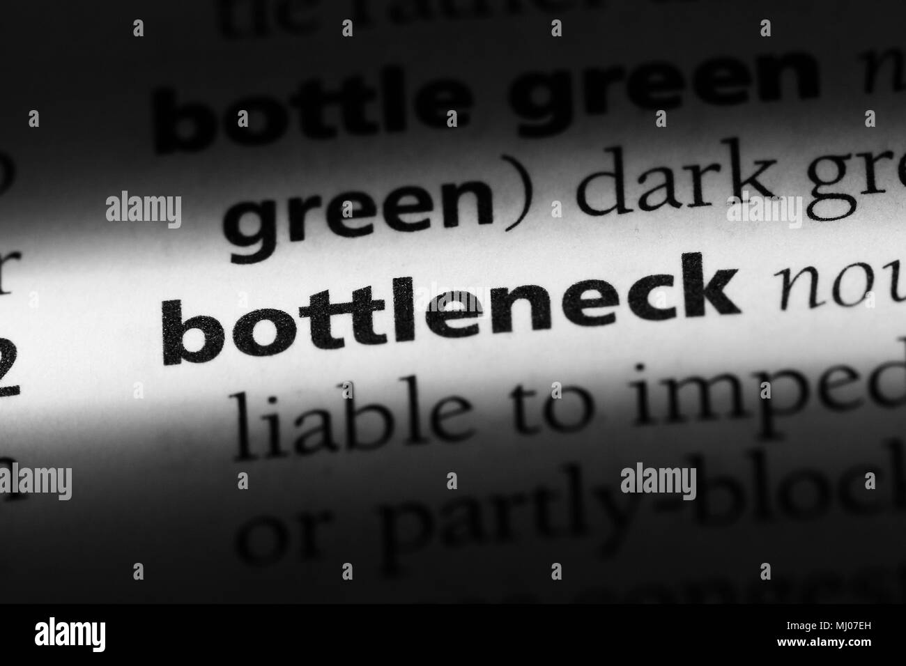 Bottleneck text hi-res stock photography and images - Alamy