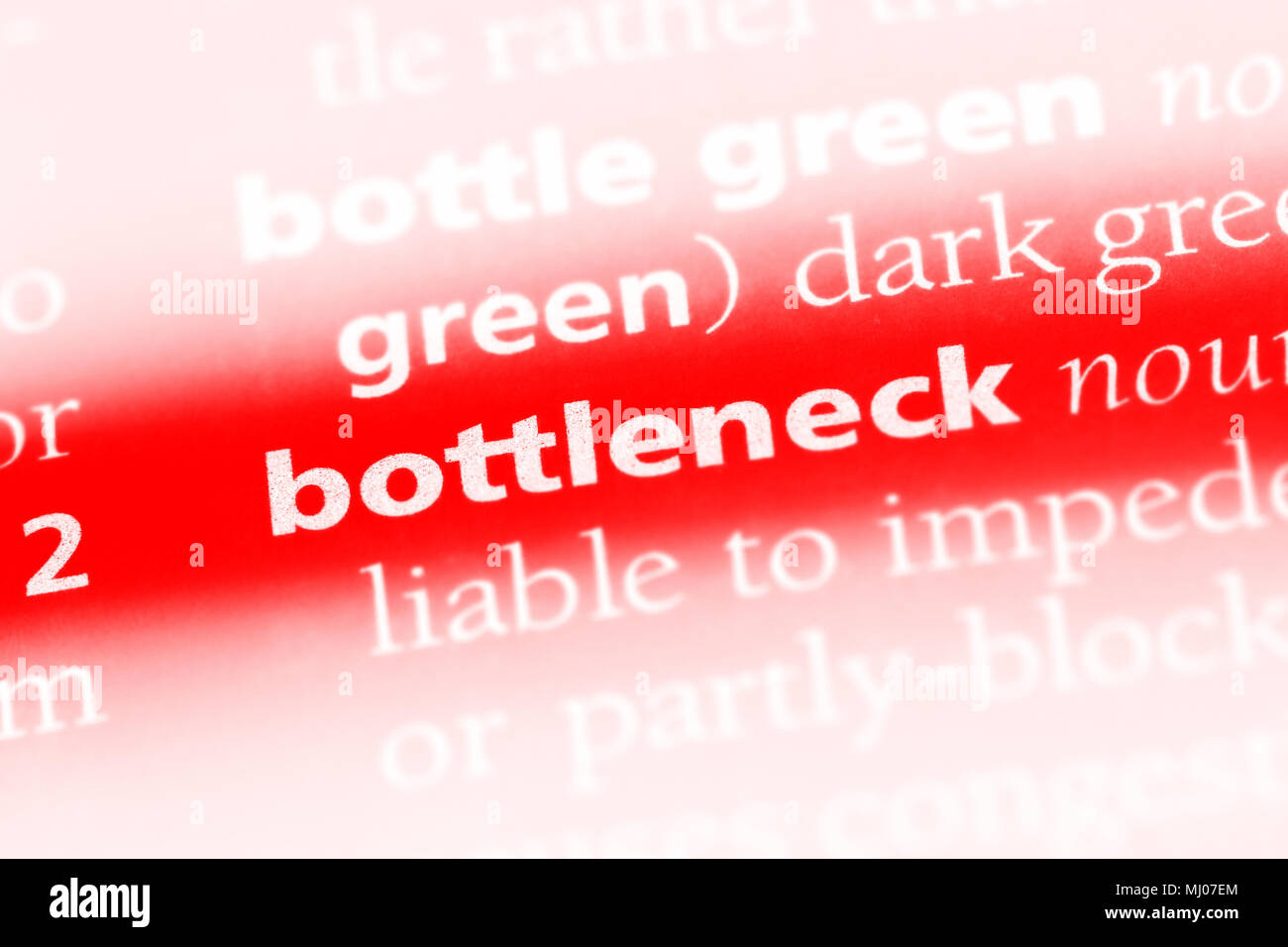 Bottleneck text hi-res stock photography and images - Alamy
