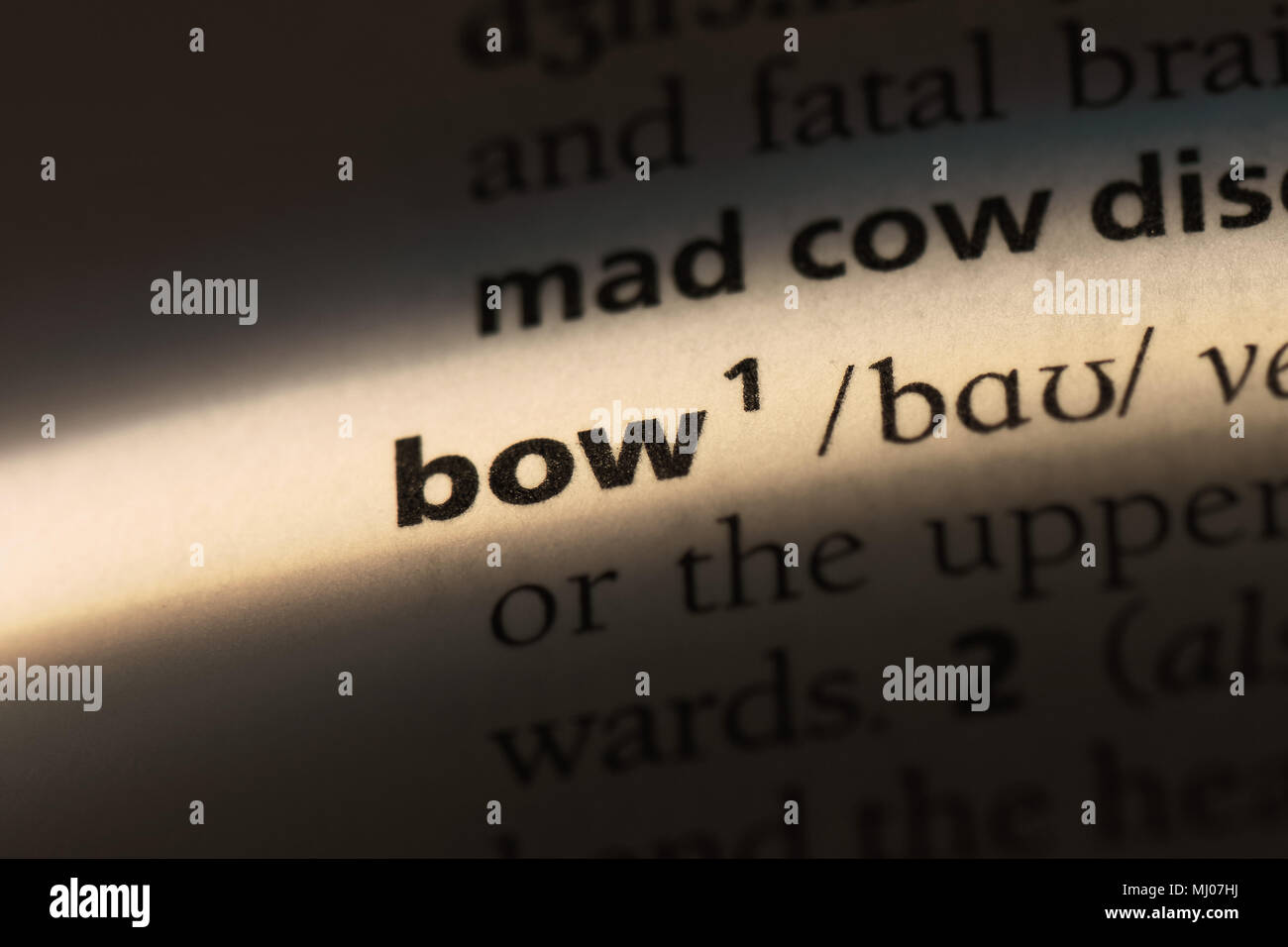 Bow printed hi-res stock photography and images - Alamy
