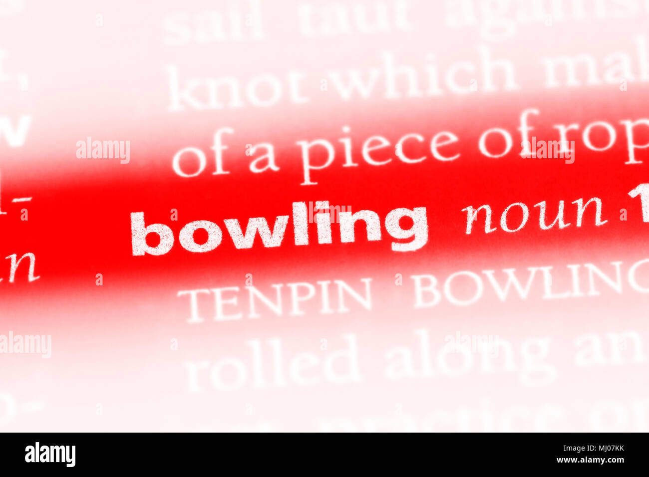 Bowling word hi-res stock photography and images - Alamy