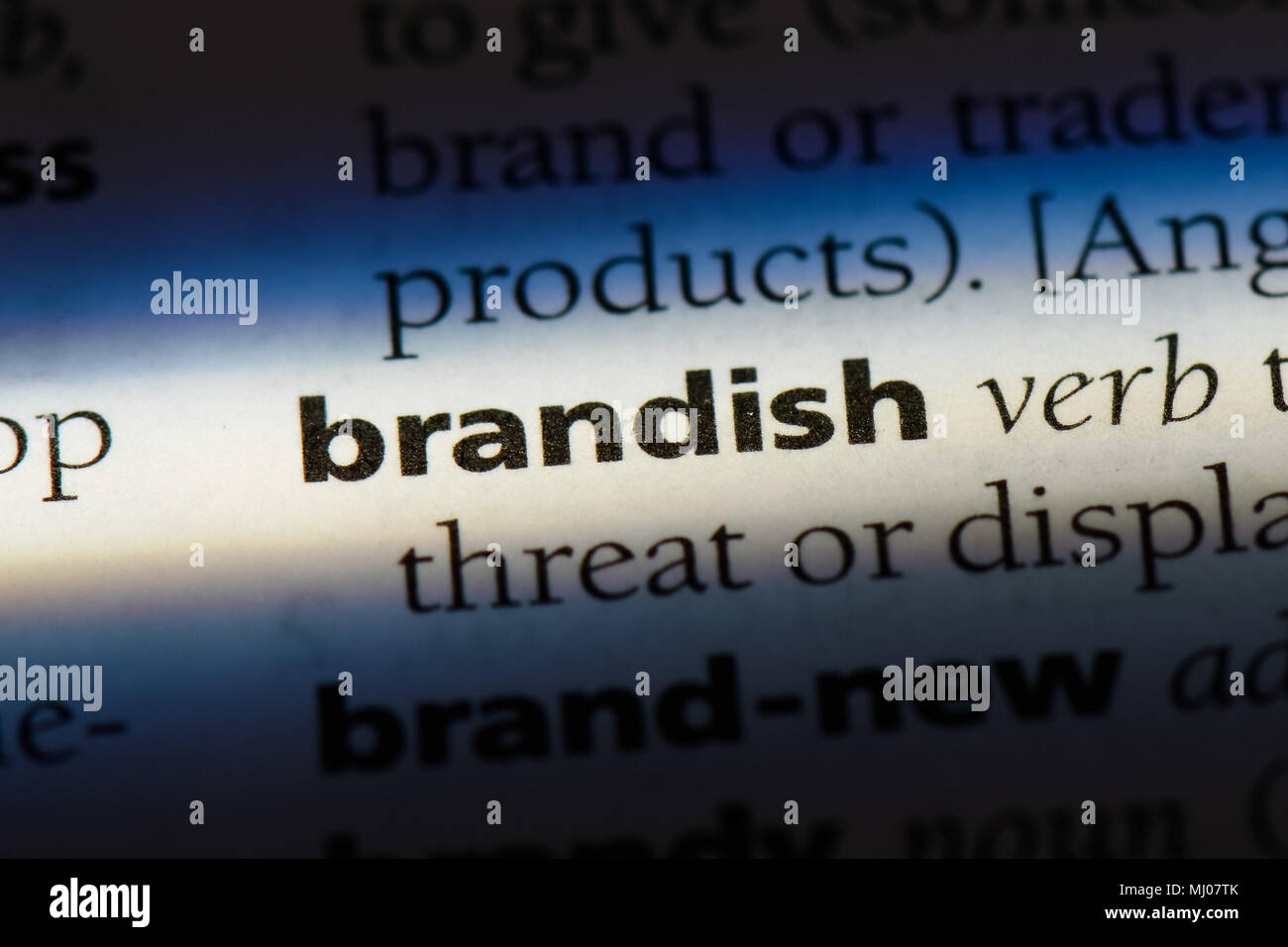 Brandish hi-res stock photography and images - Alamy