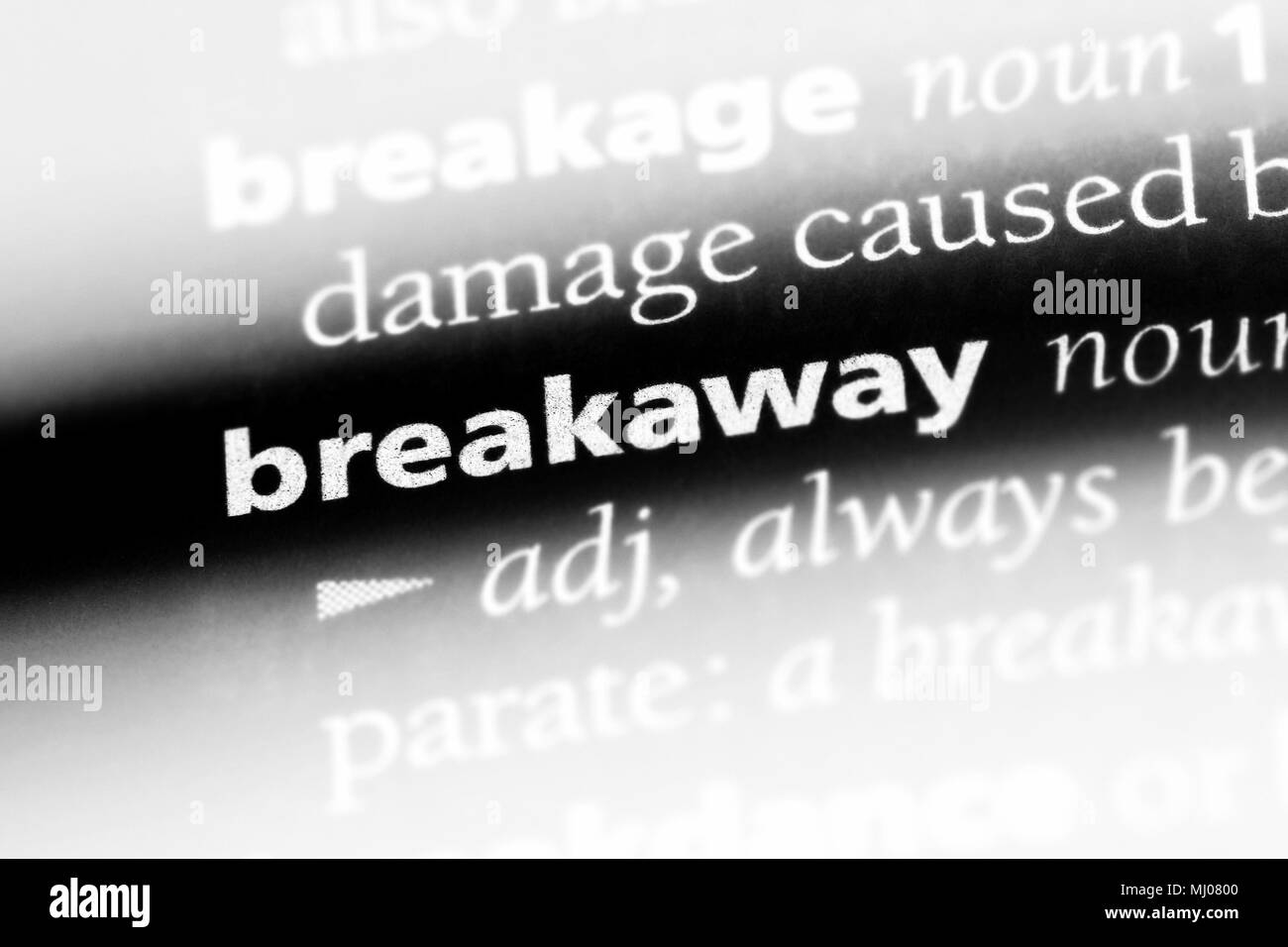 Breakaway Black and White Stock Photos & Images - Alamy