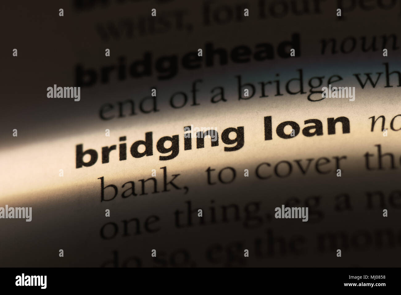Bridging loan word hi-res stock photography and images - Alamy