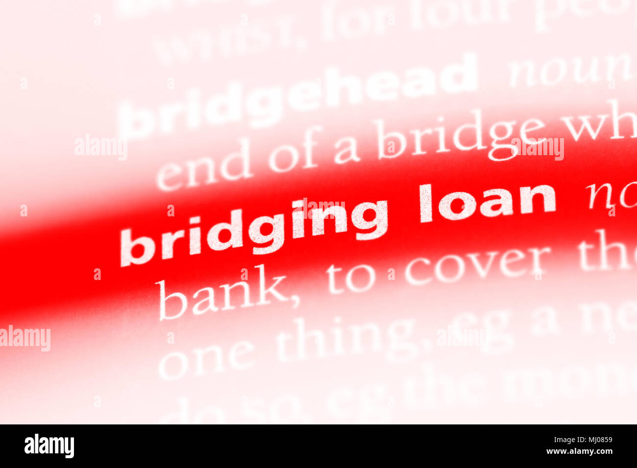 Bridging loan word hi-res stock photography and images - Alamy
