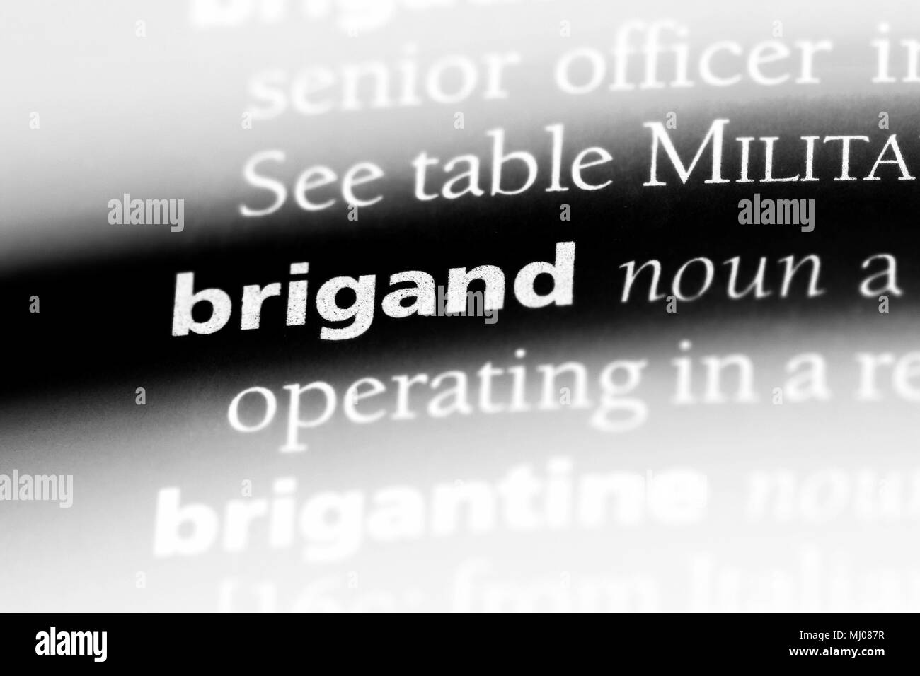 Brigand hi-res stock photography and images - Alamy