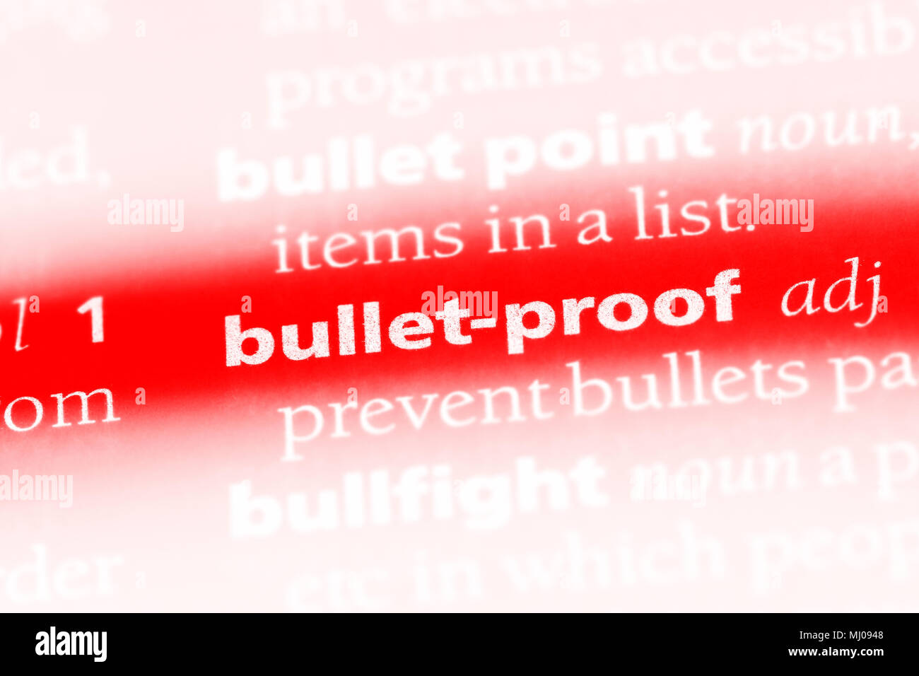 Bullets Definition