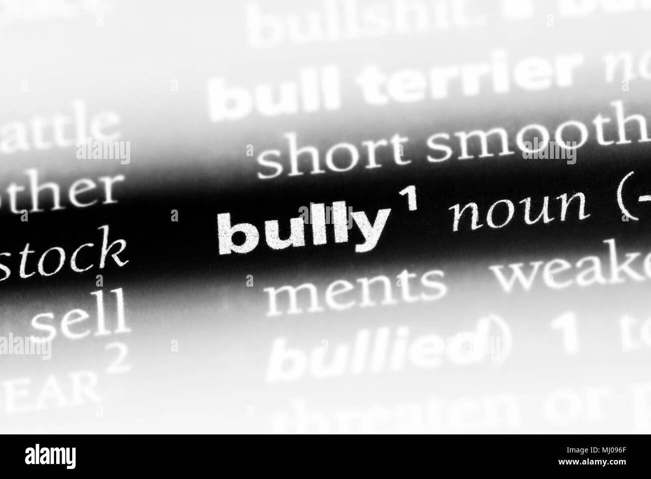 Book bully hi-res stock photography and images - Alamy