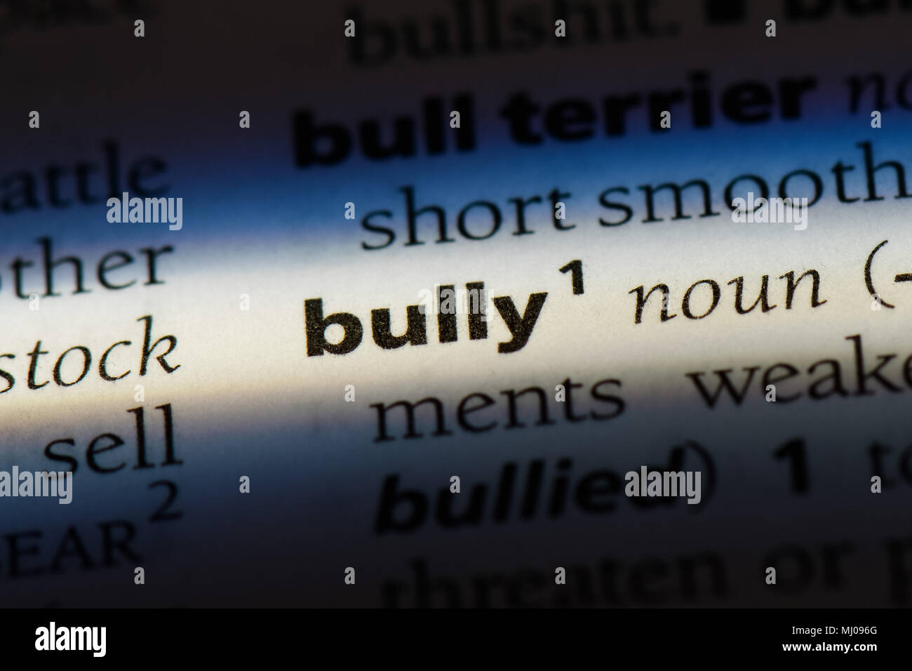 Book bully hi-res stock photography and images - Alamy