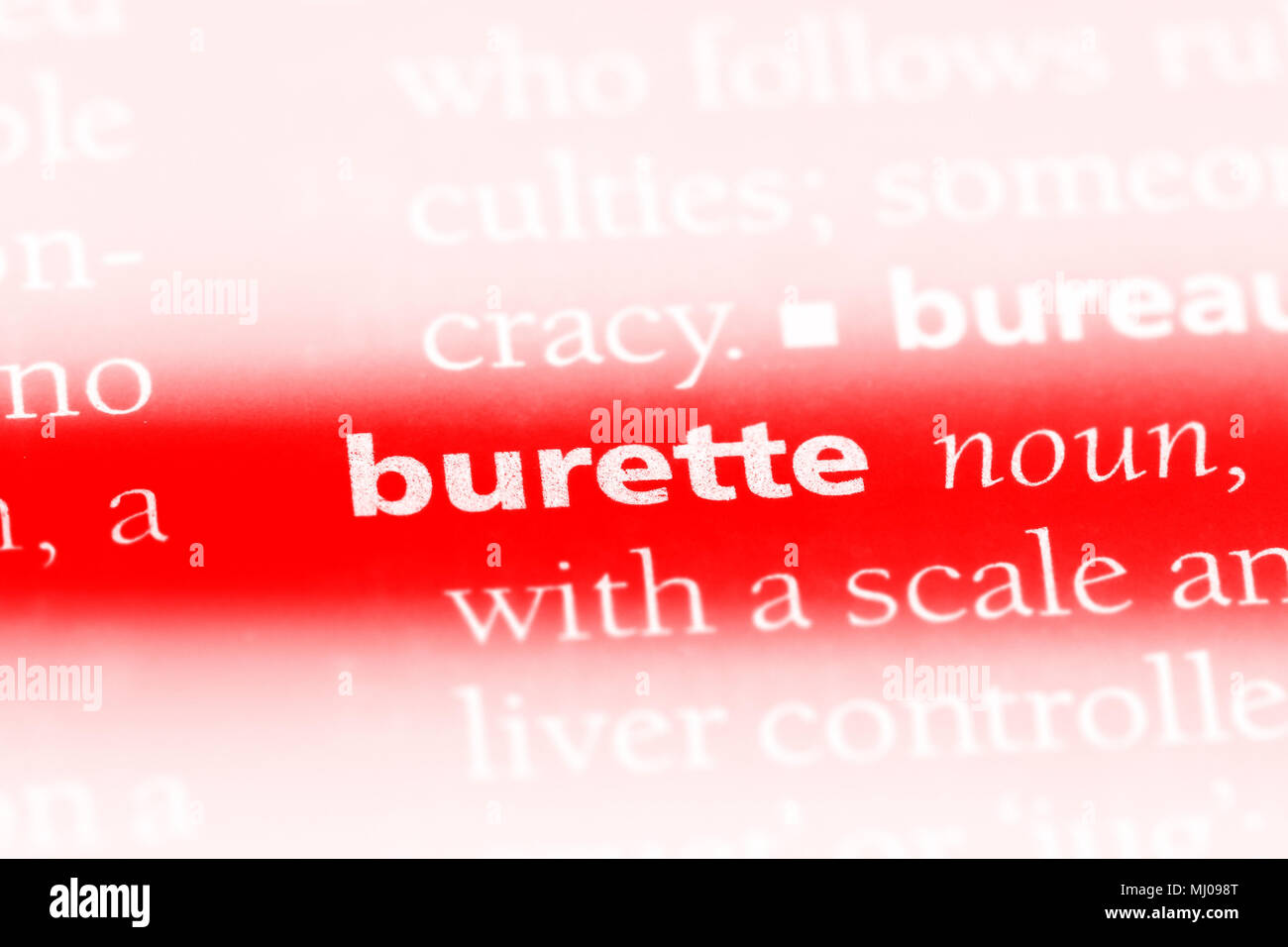 Burette hi-res stock photography and images - Alamy