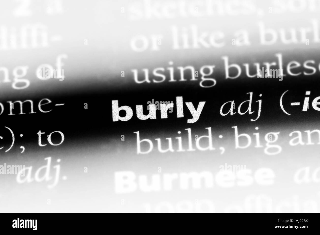 Burly hi-res stock photography and images - Alamy