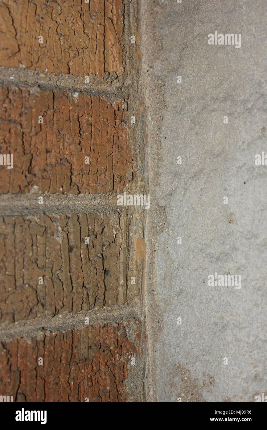 Scored brick face hi-res stock photography and images - Alamy