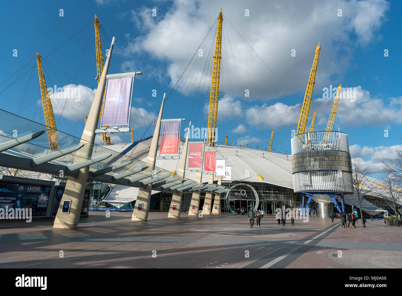 The O2 Arena on the Greenwich Peninsula Stock Photo - Alamy