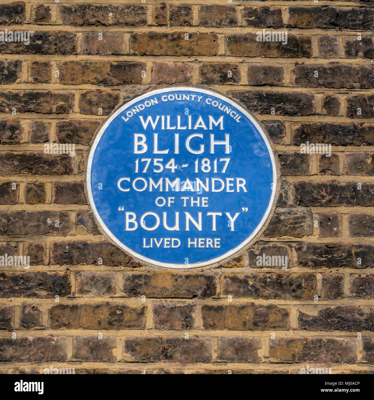 William bligh house hi-res stock photography and images - Alamy