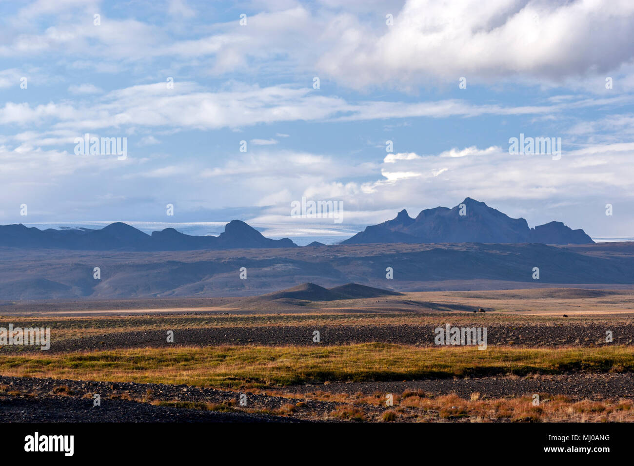 Icelandic landscape from f35 road hi-res stock photography and images ...