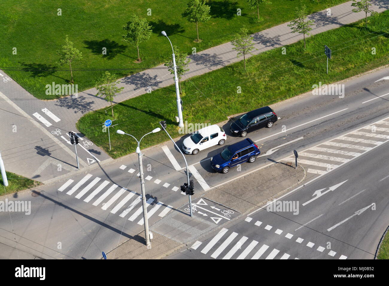 Crosswalk system hi-res stock photography and images - Alamy