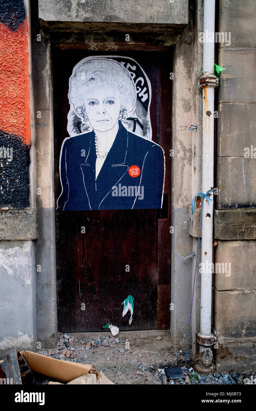 Street art for change hi-res stock photography and images - Alamy