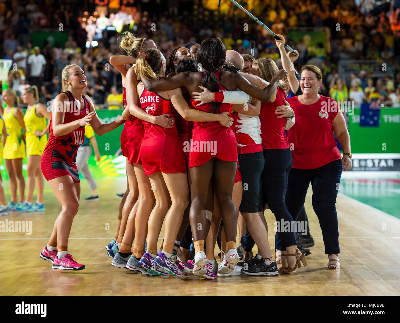 Australia v England Netball Gold Medal Match-Commonwealth Games 2018 ...
