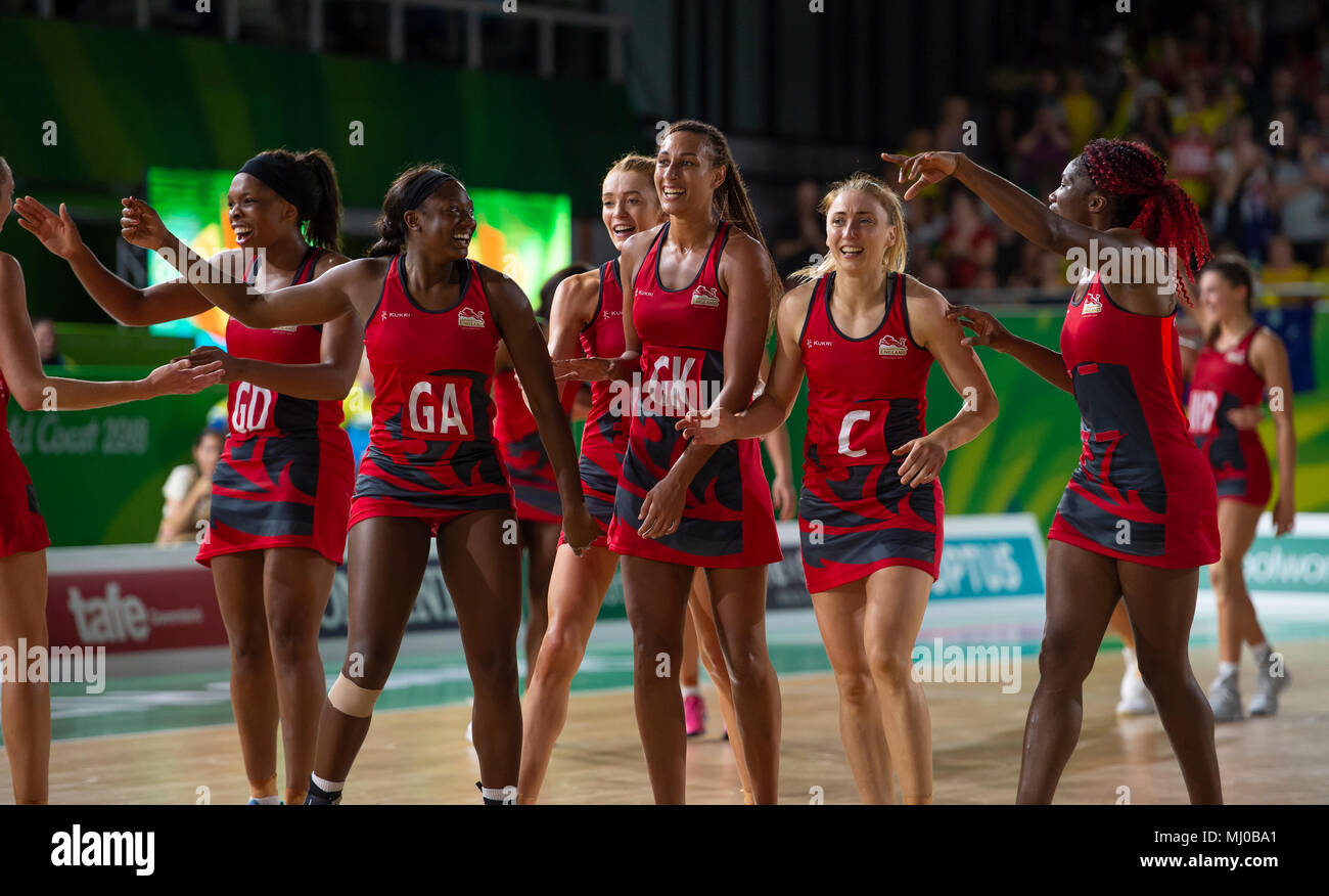 Australia v England Netball Gold Medal Match-Commonwealth Games 2018 ...