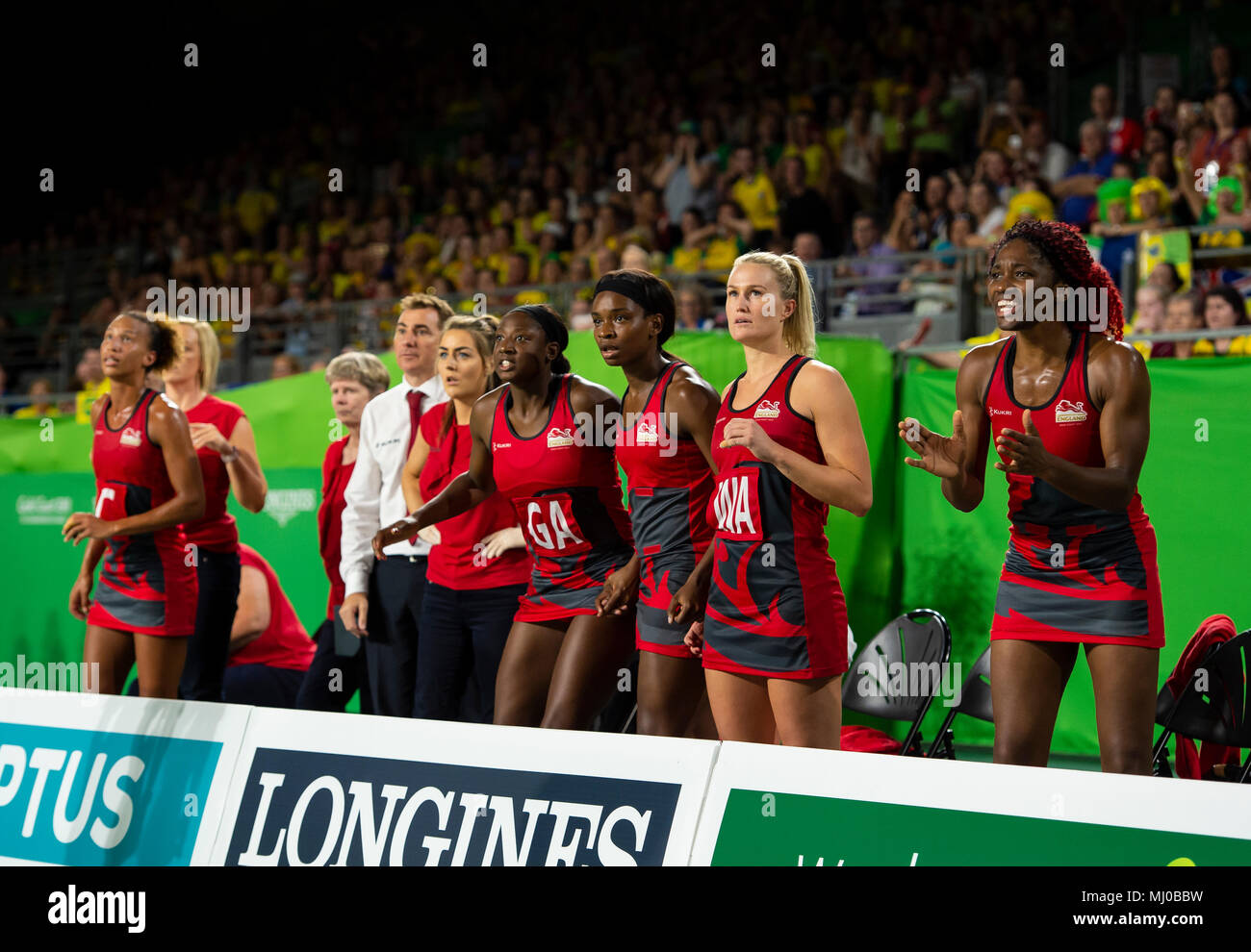 Australia v England Netball Gold Medal Match-Commonwealth Games 2018 ...