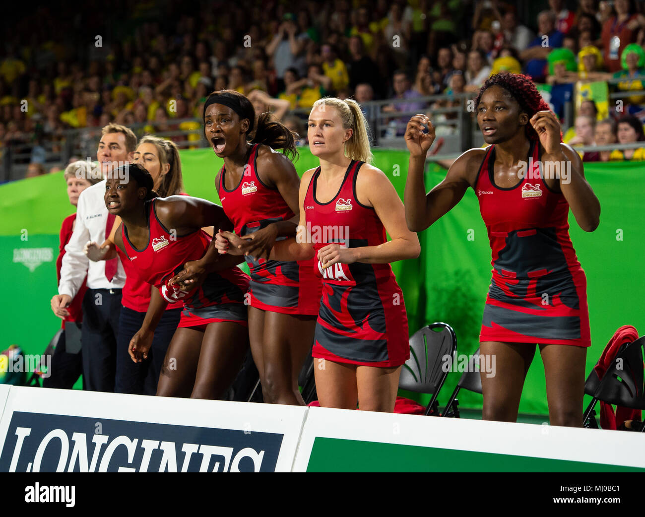 Australia v England Netball Gold Medal Match-Commonwealth Games 2018 ...
