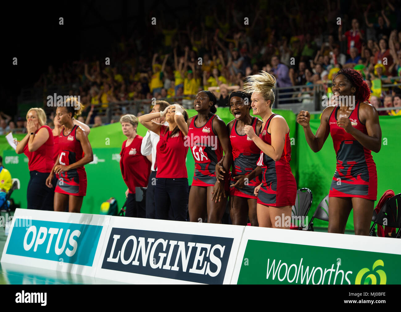 Australia v England Netball Gold Medal Match-Commonwealth Games 2018 ...
