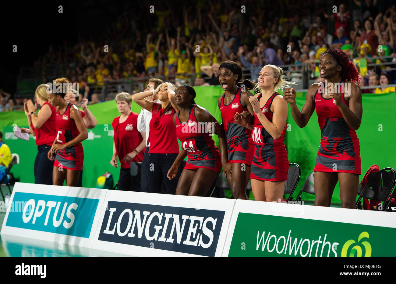 Australia v England Netball Gold Medal Match-Commonwealth Games 2018 ...