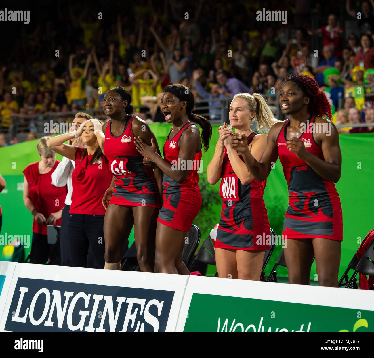 Australia v England Netball Gold Medal Match-Commonwealth Games 2018 ...