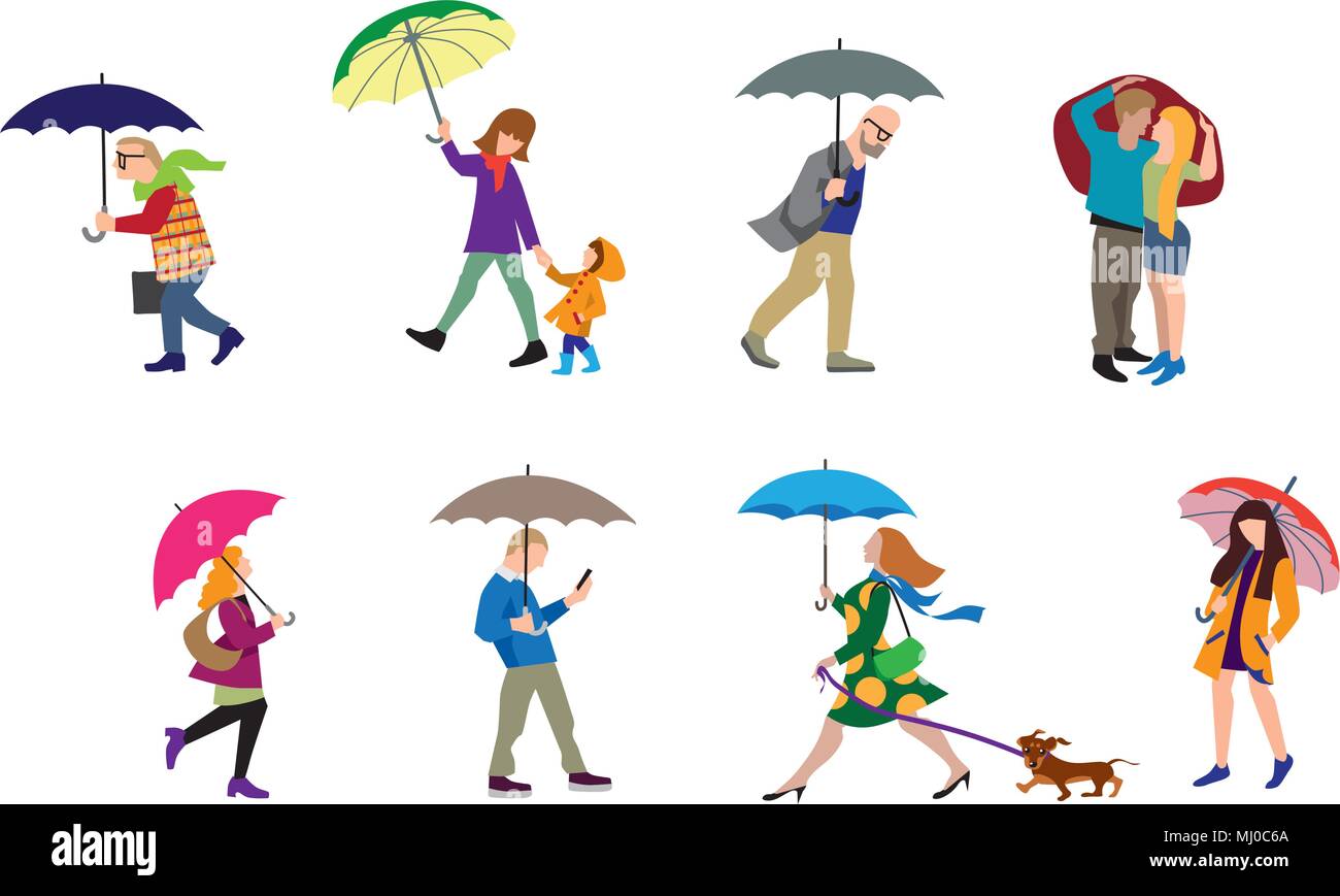Rainy Day Cartoon High Resolution Stock Photography and Images - Alamy