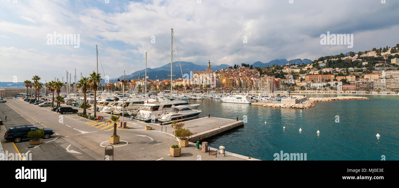 Port french riviera hi-res stock photography and images - Alamy