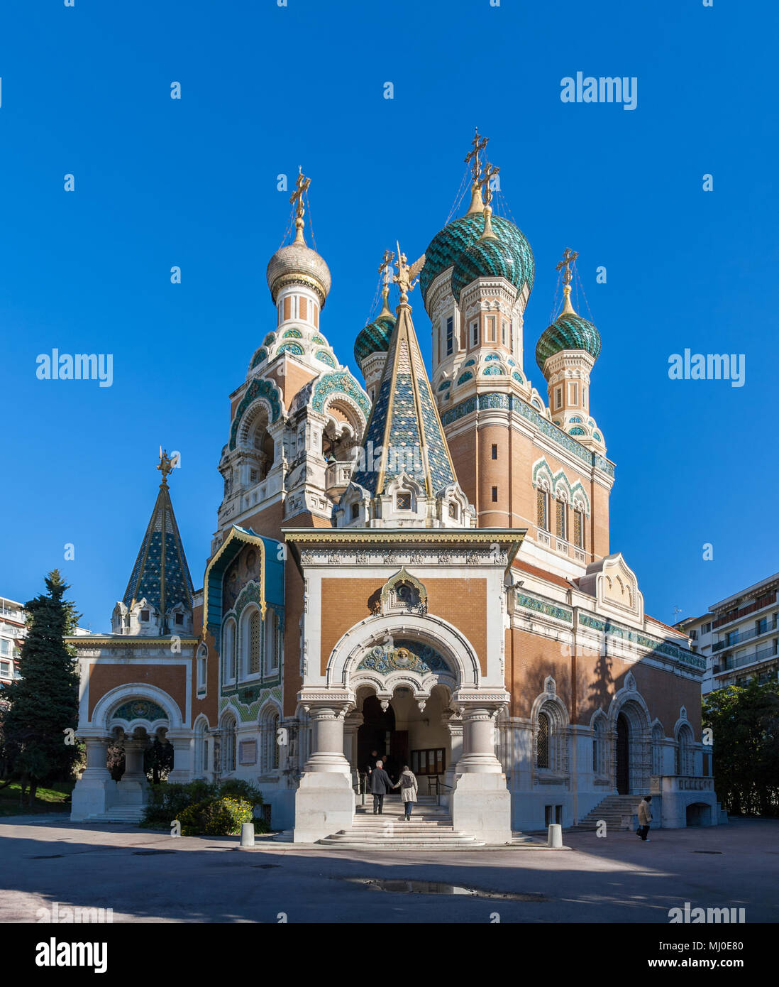 Russian orthodox cathedral nice hi-res stock photography and images - Alamy