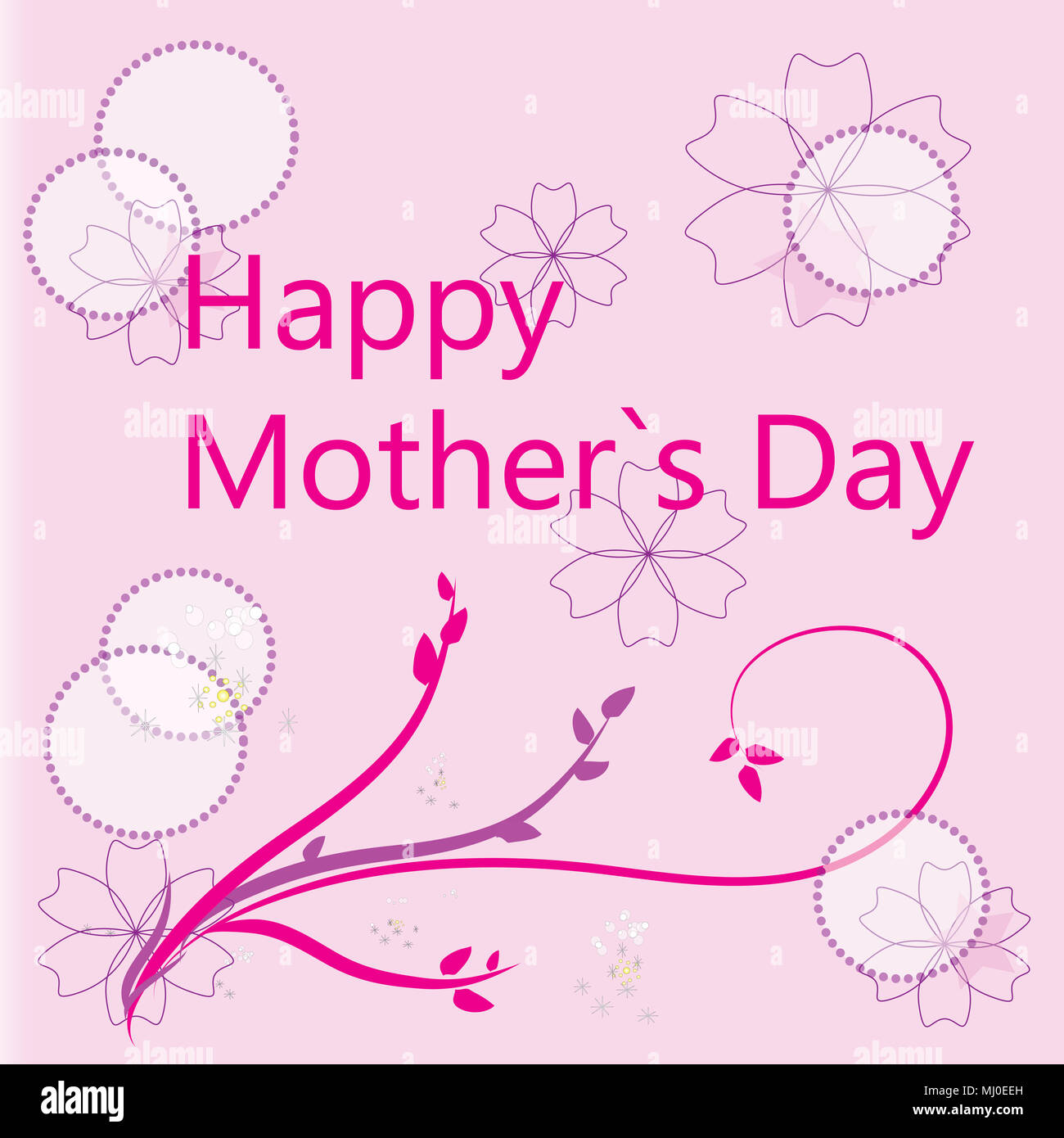 Happy Mothers Day Border