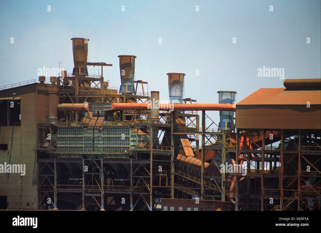 Looking across the Hunter River from Cormorant Road, Kooragang Island ...
