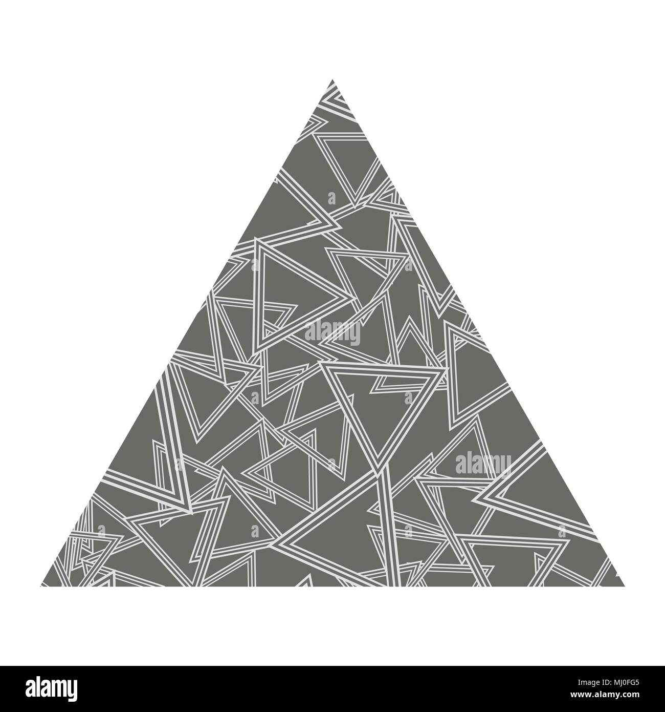 Textured triangle Stock Vector Images - Alamy