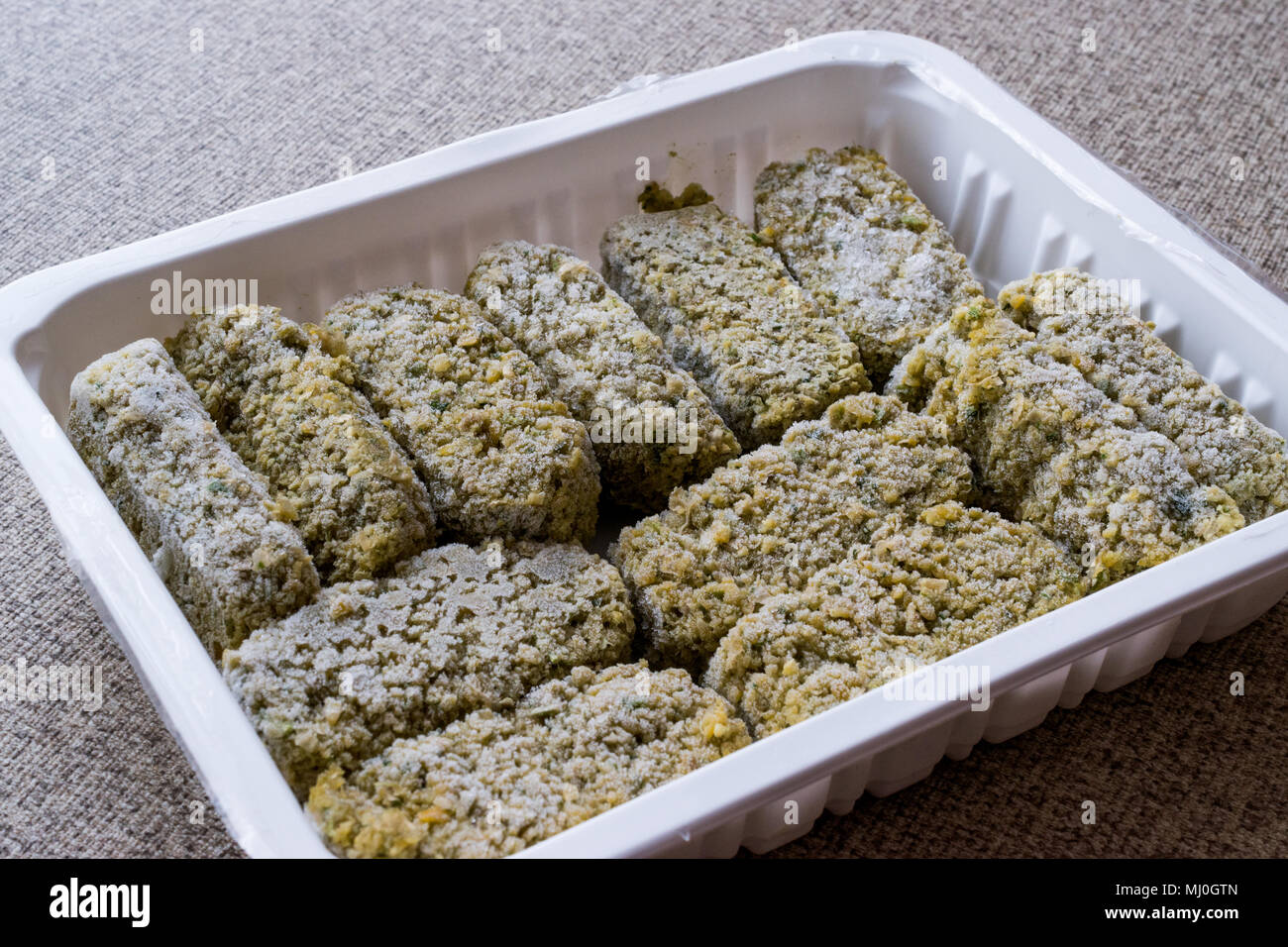Frozen Falafel in plastic package. Traditional Food Stock Photo - Alamy