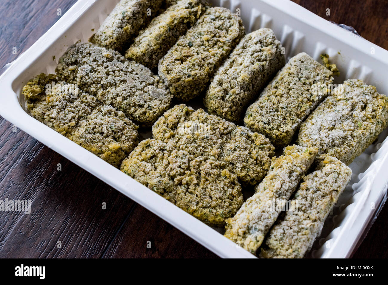 Frozen Falafel in plastic package. Traditional Food Stock Photo - Alamy